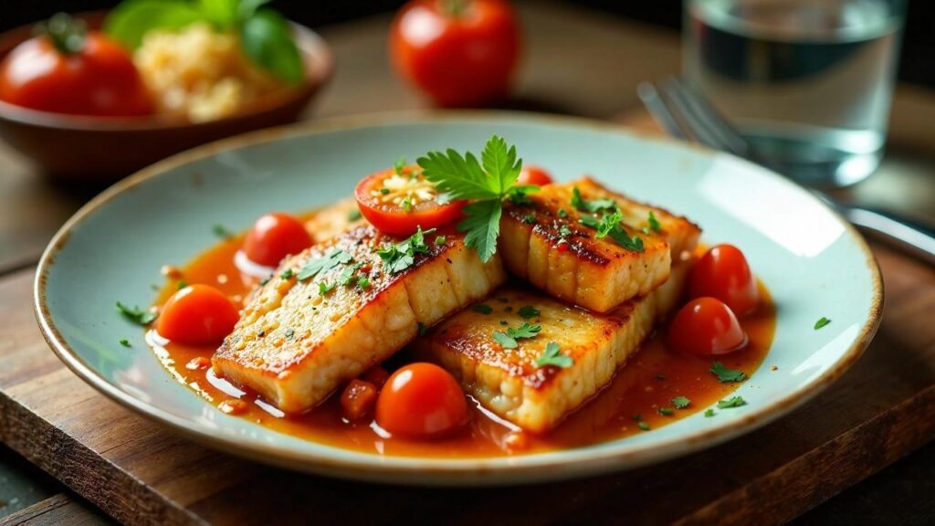 Anandrano Kity – Fisch mit Tomaten und Zwiebeln [CreaTable] – Rezept ...