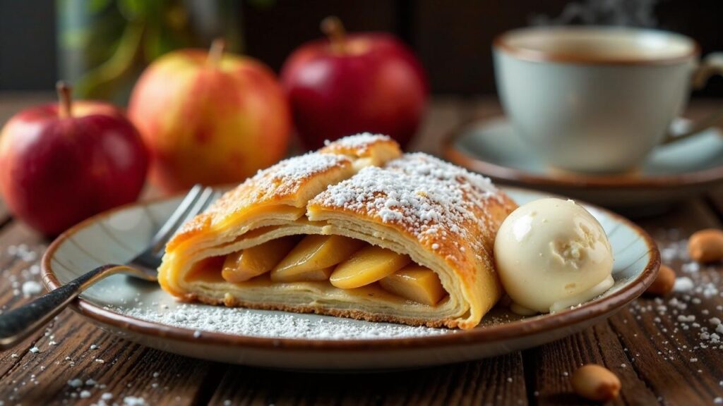 Apfelstrudel mit Orangenabrieb [CreaTable] – Rezept für Anfänger und ...