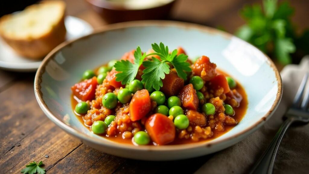 Arakas Laderos: Erbsen in Tomatensoße [CreaTable] – Rezept für Anfänger ...