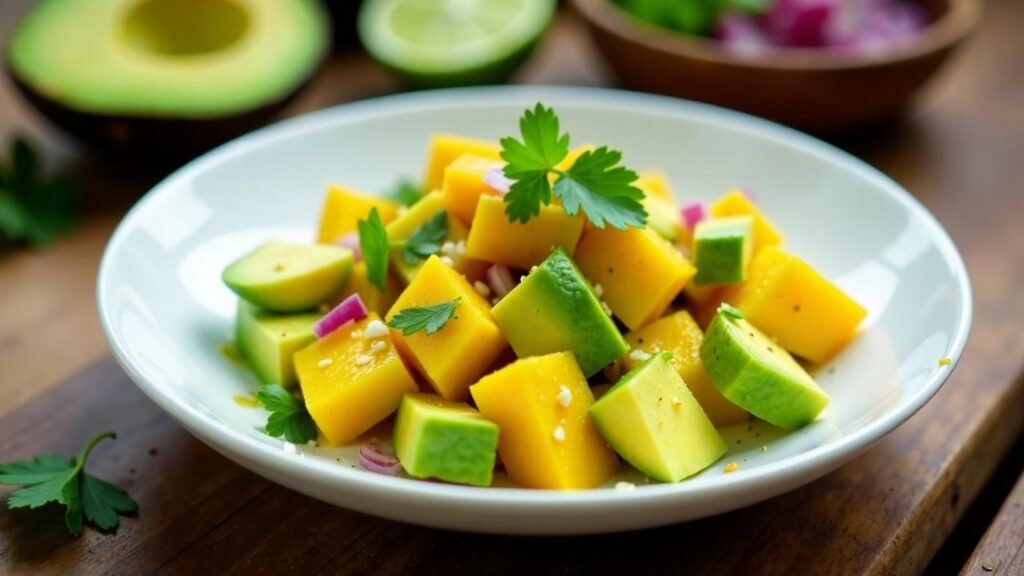 Avocado & Mango Salat [CreaTable] – Rezept für Anfänger und Chefkoch ...