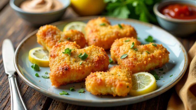 Backfisch mit Herzkrusten [CreaTable] – Rezept für Anfänger und ...