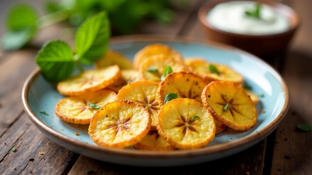 Bananenchips mit Gewürzen [CreaTable] – Rezept für Anfänger und ...