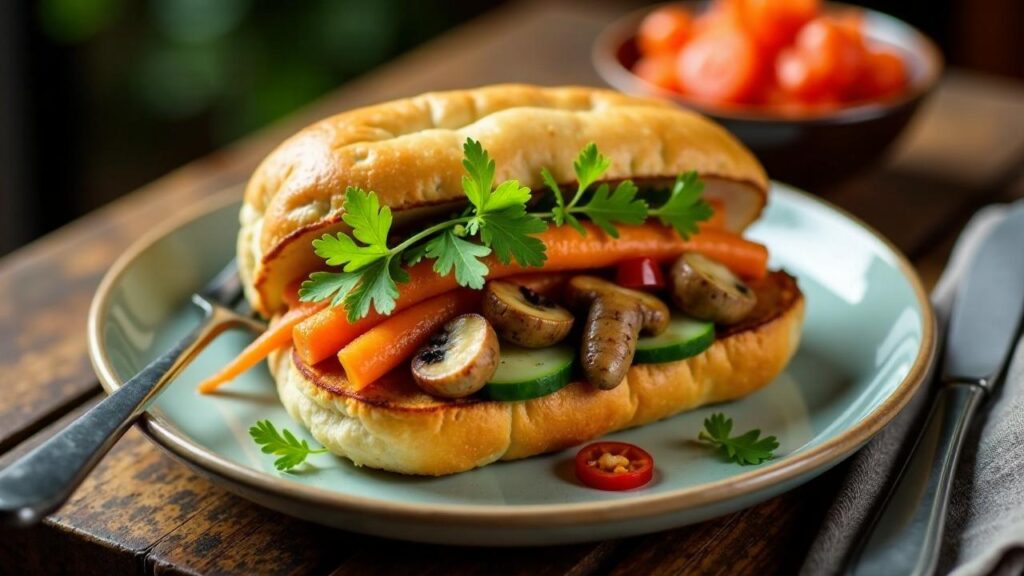 Banh Mi Chay Nam (Vegetarische Pilze) [CreaTable] – Rezept für Anfänger ...