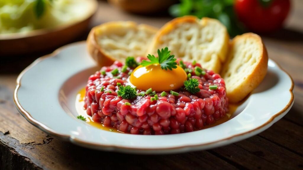 Beef Tartar nach Oma's Art [CreaTable] – Rezept für Anfänger und ...