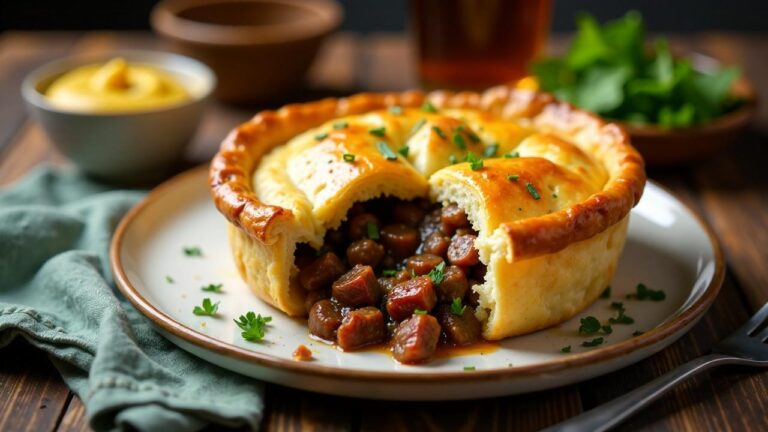 Beef in Ale Pie - Rindfleisch in Ale-Pie [CreaTable] – Rezept für ...