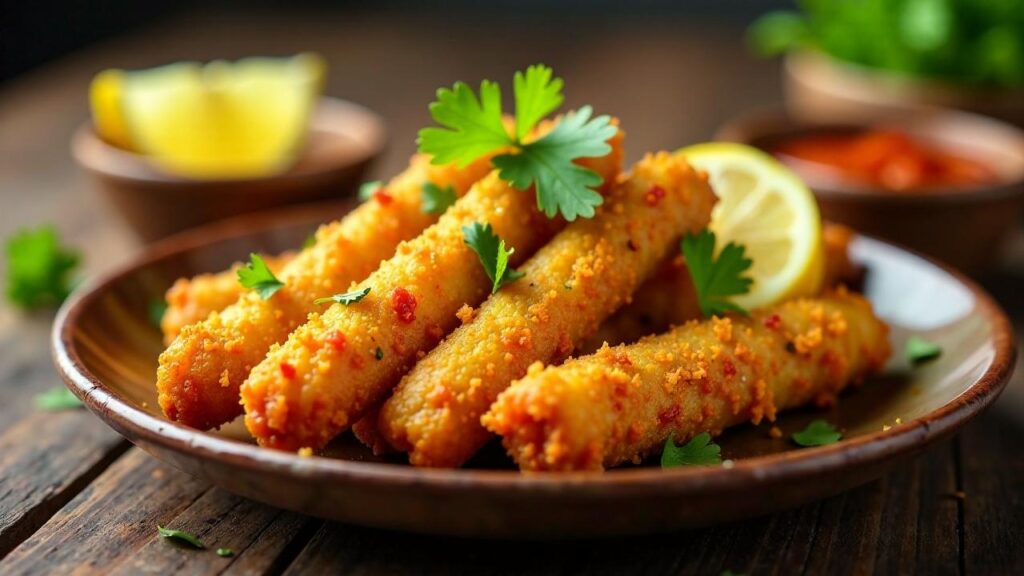 Bele Currysticks (Bele-Blatt-Sticks in Curry) [CreaTable] – Rezept für ...