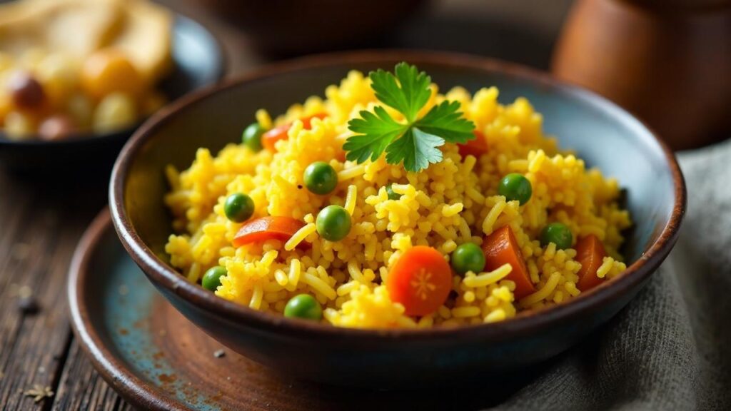 Bhuni Khichuri - Luxuriöser Safran-Reis [CreaTable] – Rezept für ...