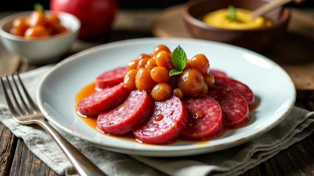 Blutwurst mit Apfelkompott [CreaTable] – Rezept für Anfänger und ...
