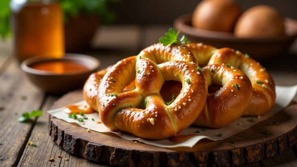 Brezen in Honig-Chili-Sauce [CreaTable] – Rezept für Anfänger und ...