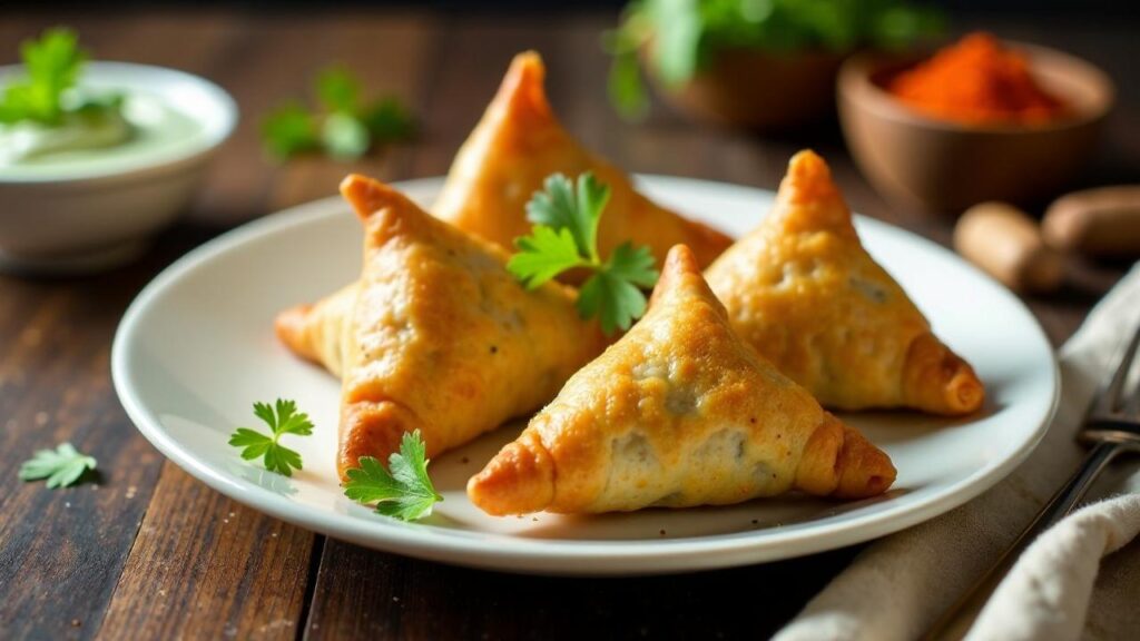 Butter Chicken Samosas [CreaTable] – Rezept für Anfänger und Chefkoch ...