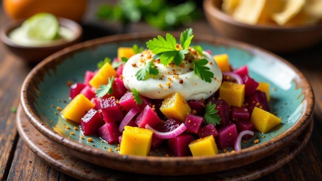 Chukandar Chaat [CreaTable] – Rezept für Anfänger und Chefkoch - CreaTable