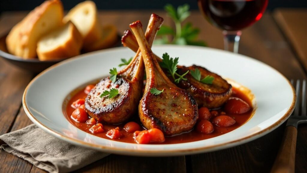 Chuletillas al Chilindrón (Lammlenden im Chilindrón-Stil) [CreaTable ...