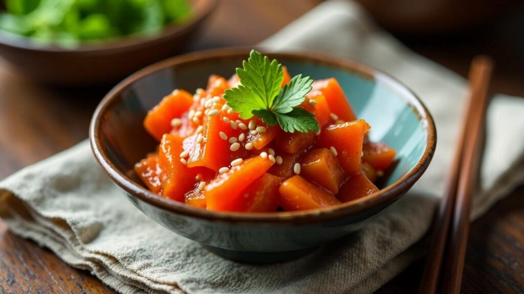 Chwinamul Kimchi (Koreanisches Compositae-Kimchi) [CreaTable] – Rezept ...