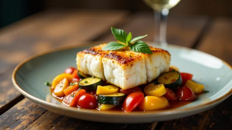 Dorschfilet auf Ratatouille [CreaTable] – Rezept für Anfänger und ...