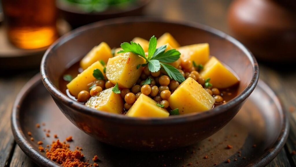 Eshkeneh Qaymeh - Persischer Kartoffel-Eintopf [CreaTable] – Rezept für ...