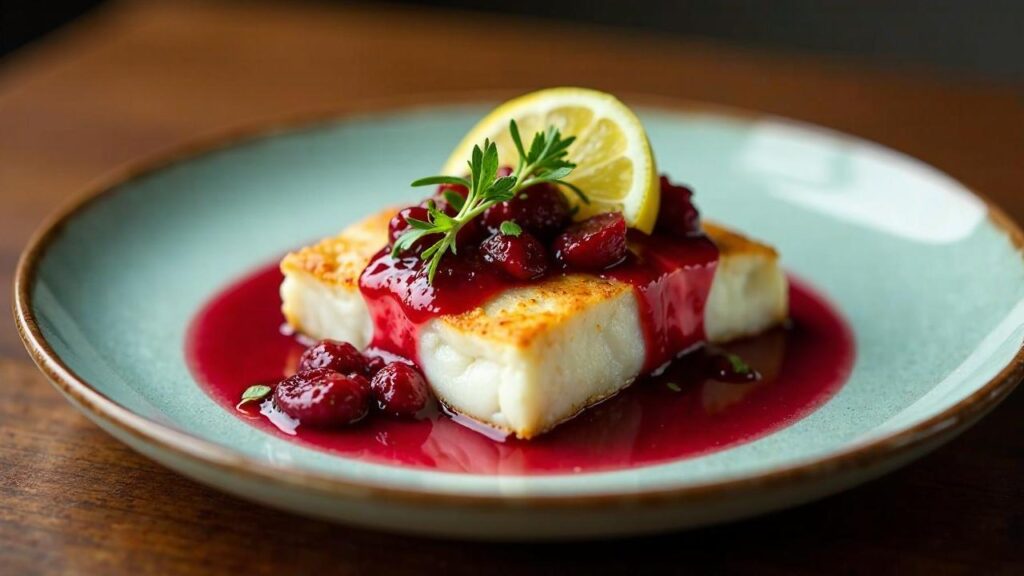 Gedämpfter Fisch mit Rübenkrautreduktion [CreaTable] – Rezept für ...
