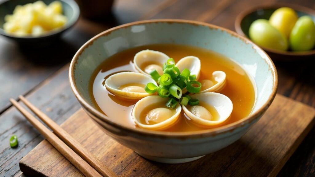 Hamaguri Clear Soup – Venusmuschelsuppe [CreaTable] – Rezept für ...