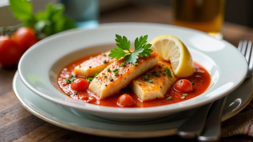 Tomatensauce Für Fisch