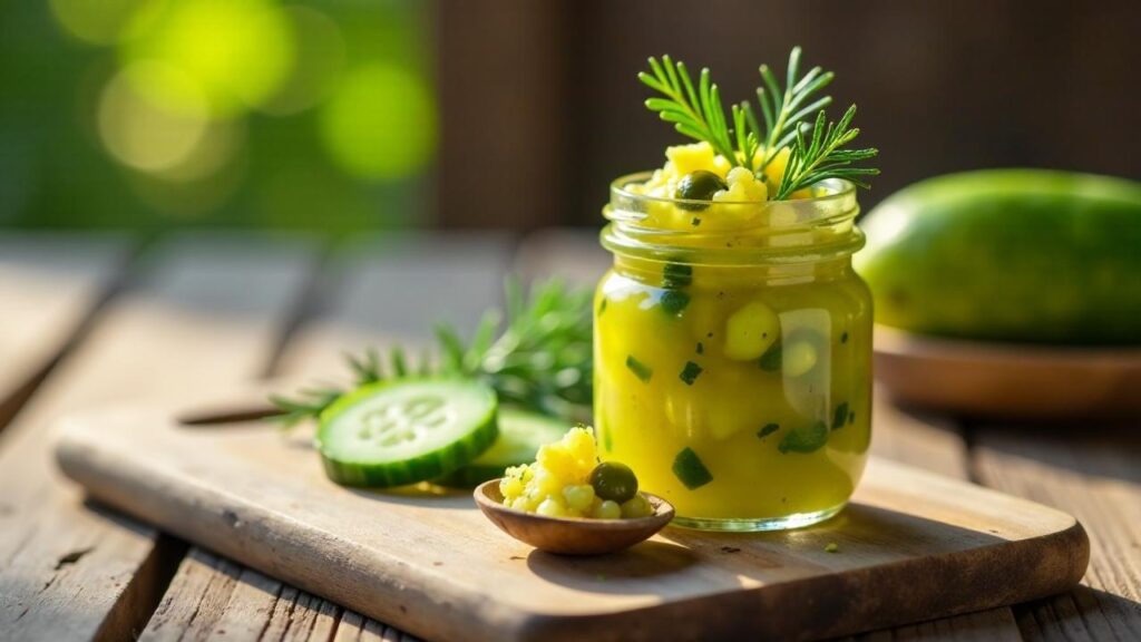 Herzhaftes Gherkin Relish [CreaTable] – Rezept für Anfänger und ...