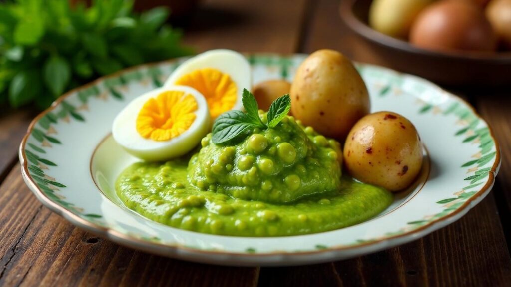 Hessische Grüne Soße mit Eiern und Kartoffeln [CreaTable] – Rezept für ...