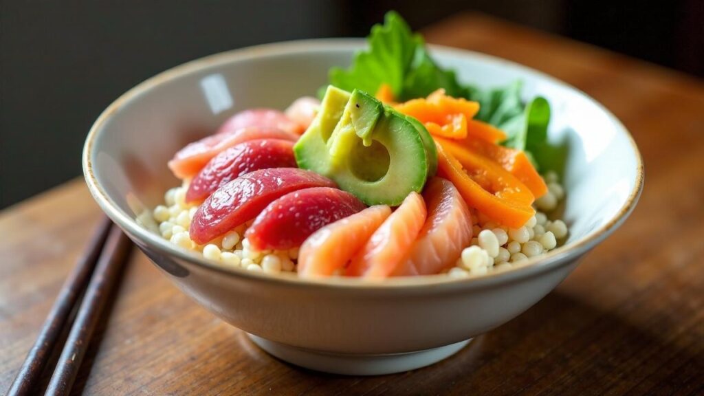 Hwae Deopbap - Sushi Donburi [CreaTable] – Rezept für Anfänger und ...
