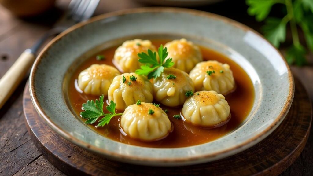 Jautienos Koldūnai (Rindfleisch-Dumplings) [CreaTable] – Rezept für ...