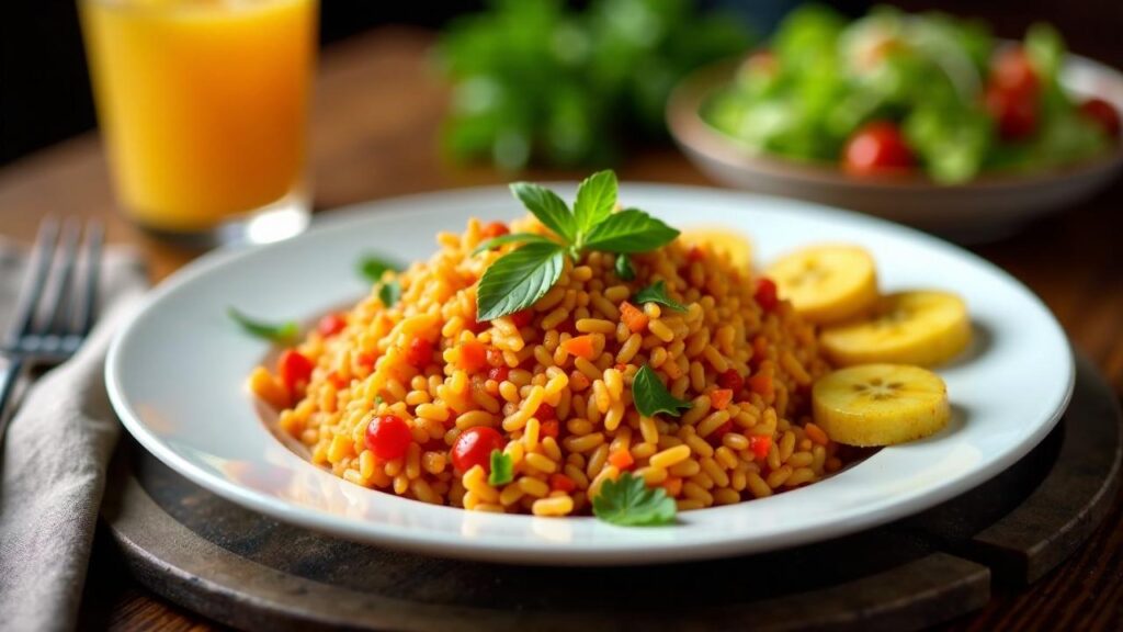 Jollof-Reis: Senegalesischer gebratener Reis [CreaTable] – Rezept für ...