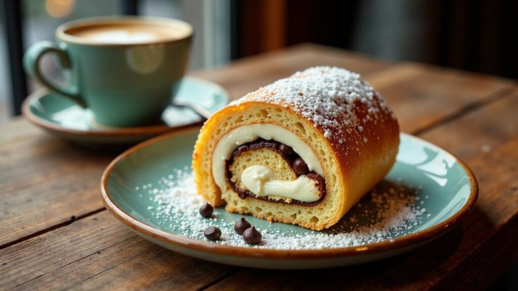 Kaffee-Biskuit-Rolle [CreaTable] – Rezept für Anfänger und Chefkoch ...