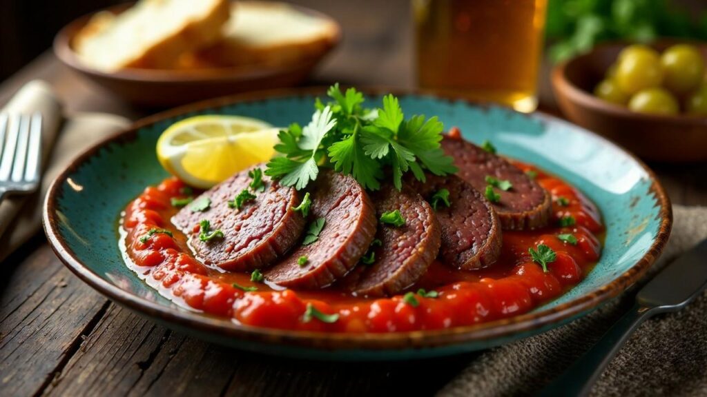 Kebda Eskandrani: Leber nach Alexandria-Art [CreaTable] – Rezept für ...