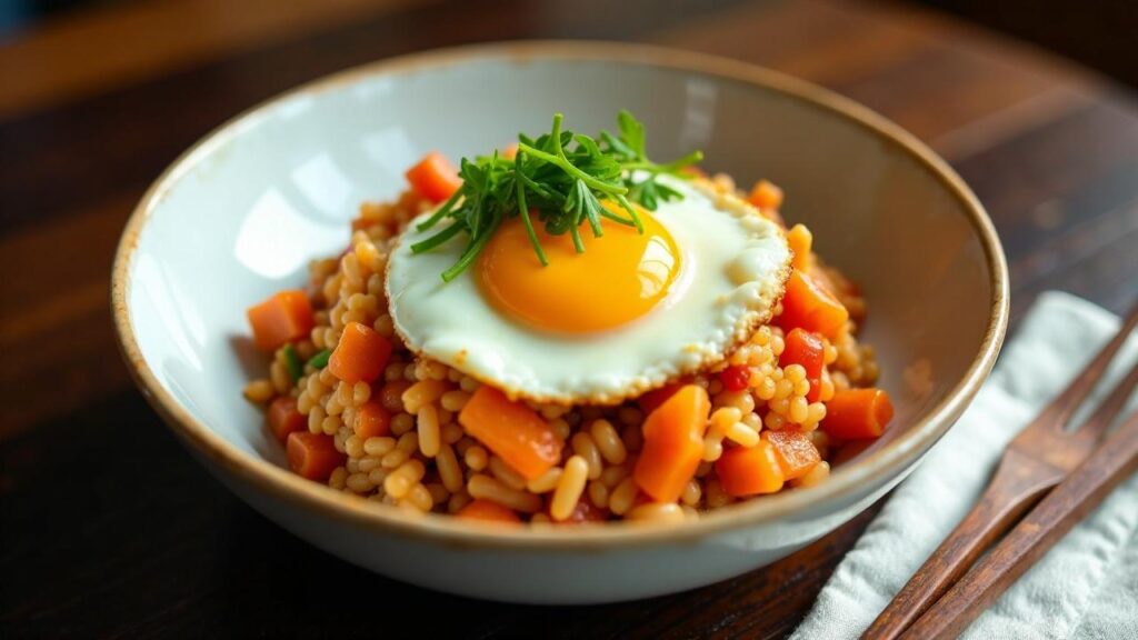 Kimchi Bokkeumbap (Gebratener Reis mit Kimchi) [CreaTable] – Rezept für ...