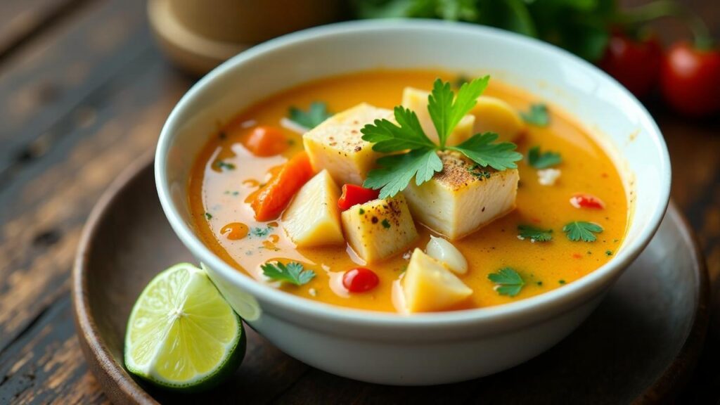 Kiribati Fischsuppe (Frische Fischsuppe mit Kokosmilch) [CreaTable ...