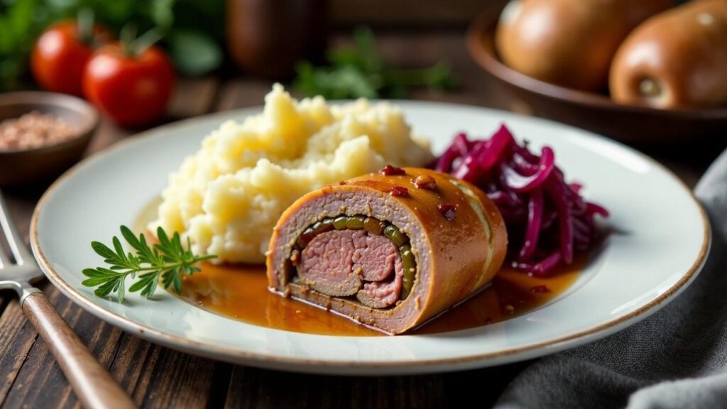 Klassische Rinderrouladen Mit Dijon Senf Creatable Rezept Für 5995