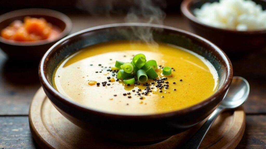 Kongbiji Jjigae - Sojabohnen-Paste Suppe [CreaTable] – Rezept für ...