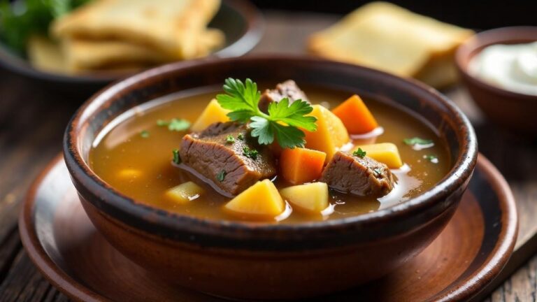 Kyrgys Shorpo - Lamm- und Gemüsebrühe [CreaTable] – Rezept für Anfänger ...