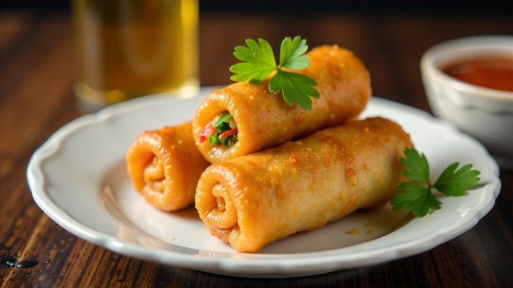 Lechon Spring Rolls: Frühlingsrollen mit Lechon [CreaTable] – Rezept ...