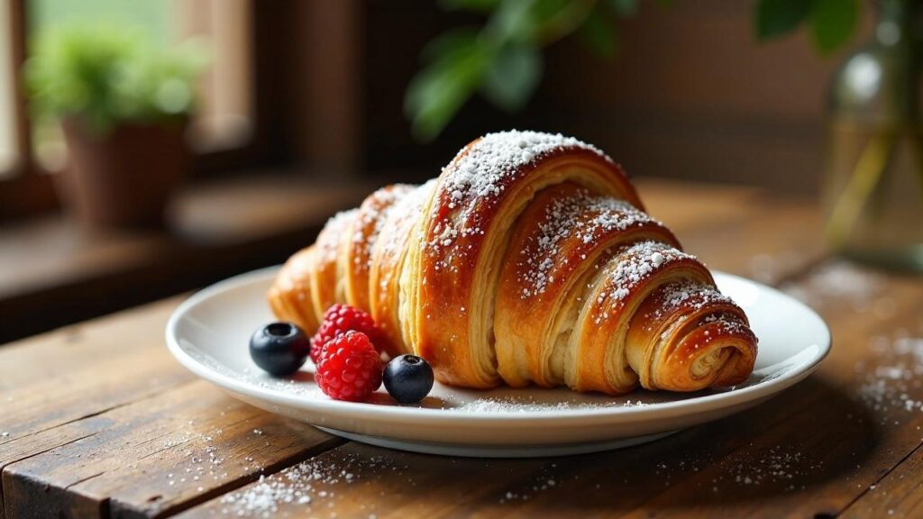 Mandel-Croissants mit Frangipane-Füllung [CreaTable] – Rezept für ...