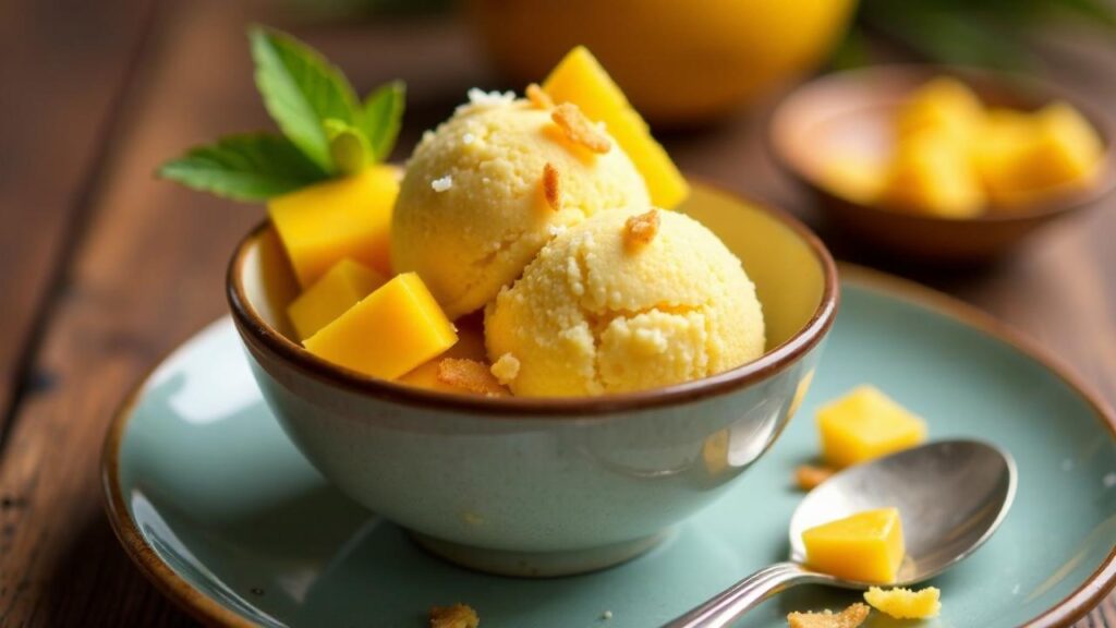 Mango-Kokos-Eis [CreaTable] – Rezept für Anfänger und Chefkoch - CreaTable
