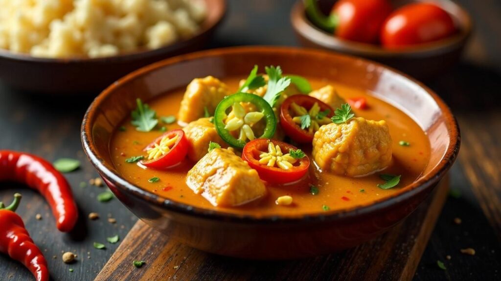 Moamba de Ginguba com Gindungo (Erdnusssauce mit Chili) [CreaTable ...