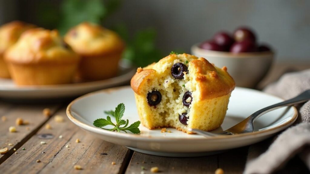 Muffin mit Oliven und Ziegenkäse [CreaTable] – Rezept für Anfänger und ...