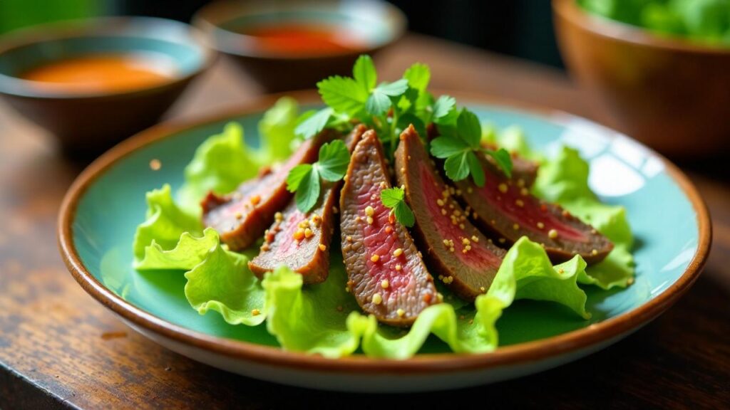 Nam Tok – Thai Beef Salad [CreaTable] – Rezept für Anfänger und ...