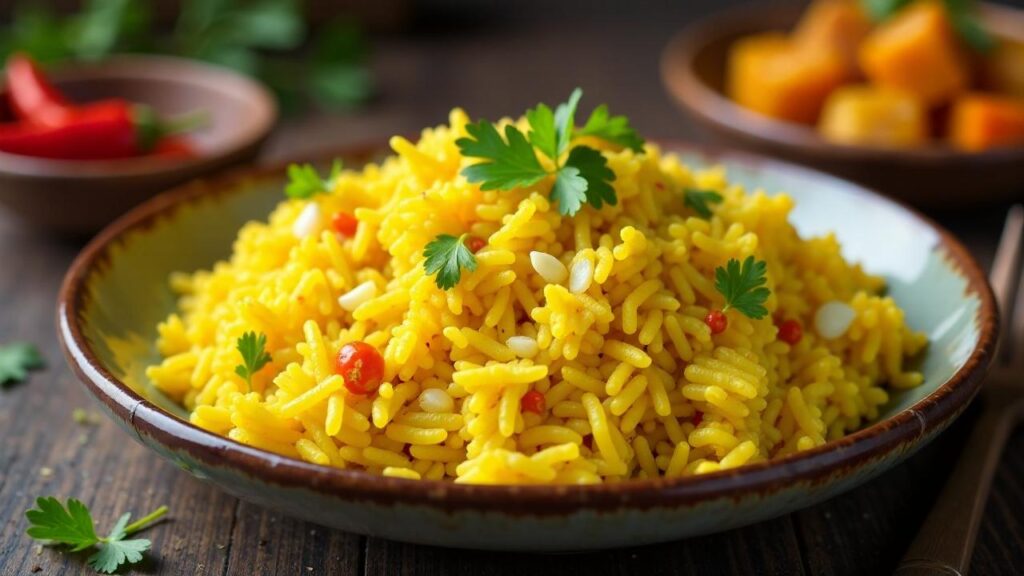 Nasi Koening (gelber Reis) [CreaTable] – Rezept für Anfänger und ...