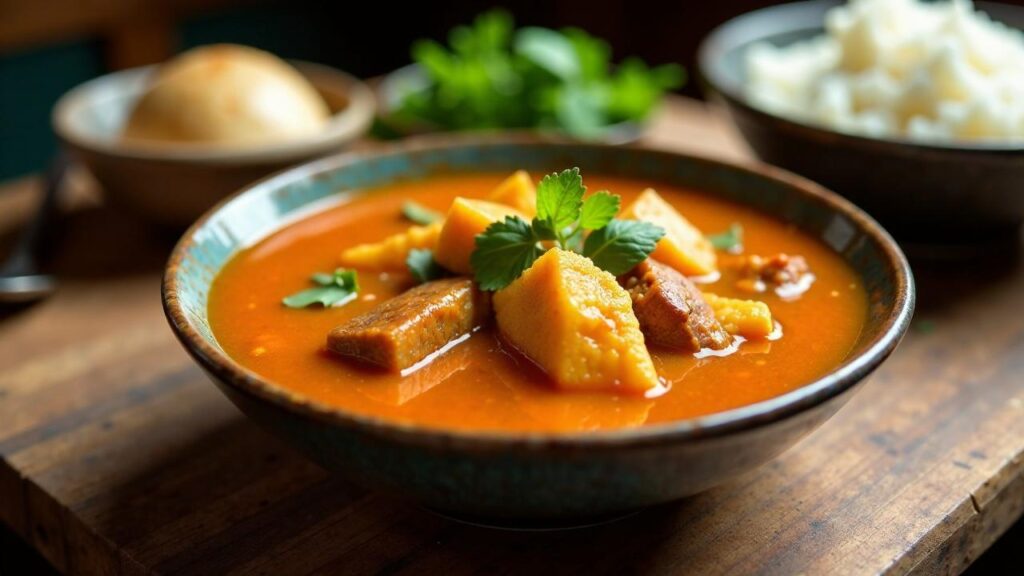 Nigerian Banga Soup – Palmfruchtsuppe [CreaTable] – Rezept für Anfänger ...