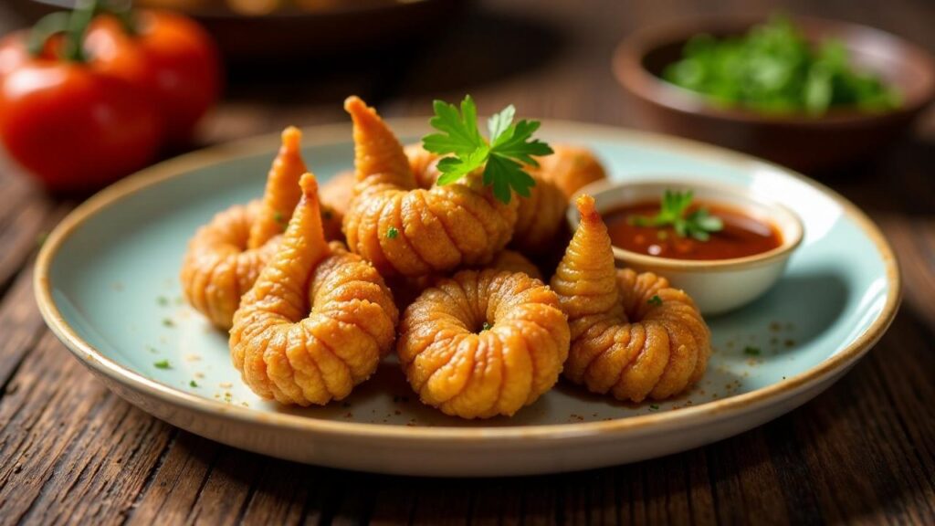 Nigerian Fried Snail – knusprige Schnecken [CreaTable] – Rezept für ...