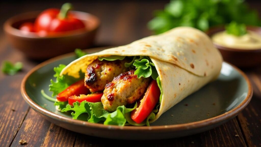 Nigerian Shawarma – gewürzte gegrillte Wraps [CreaTable] – Rezept für ...
