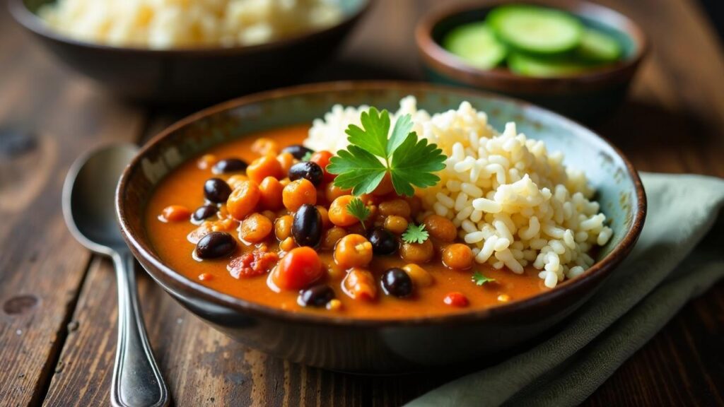 Nyonya – Bohnen-Linsen-Curry [CreaTable] – Rezept für Anfänger und ...