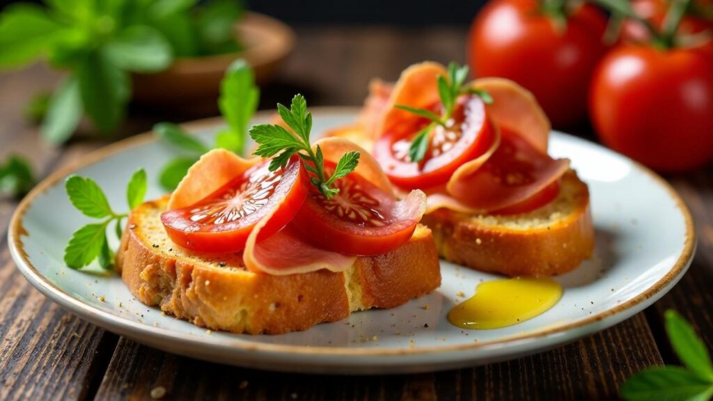 Pan con Tomate y Jamón Ibérico [CreaTable] – Rezept für Anfänger und ...