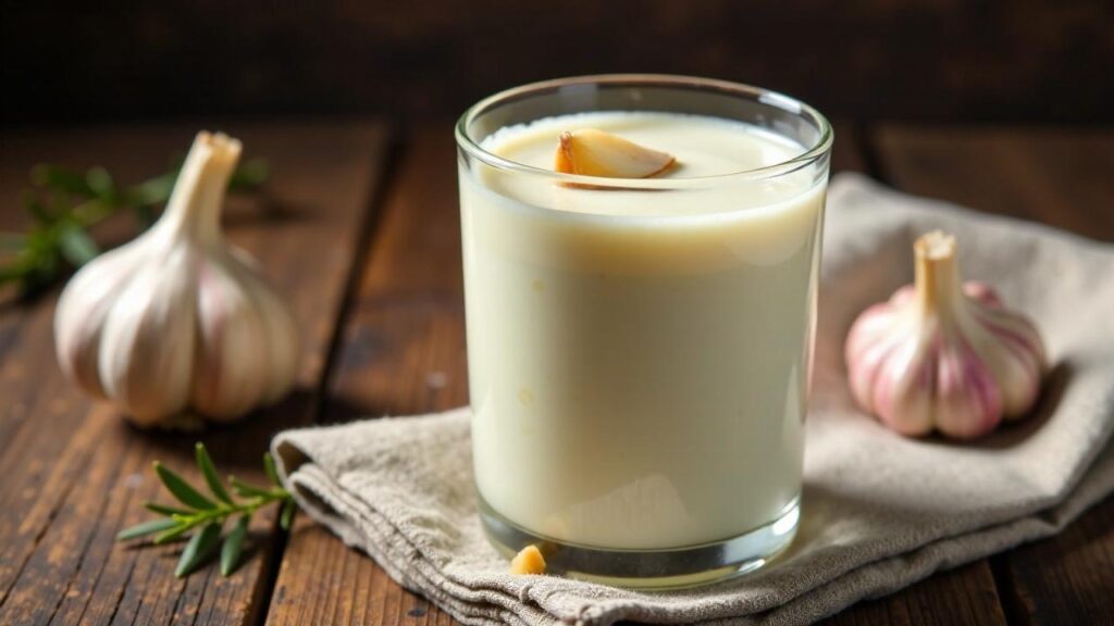 Pienas Su Česnakais - Milch mit Knoblauch [CreaTable] – Rezept für ...