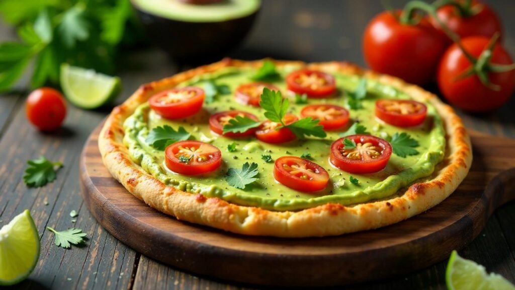 Pizza mit Avocado und Limette [CreaTable] – Rezept für Anfänger und ...