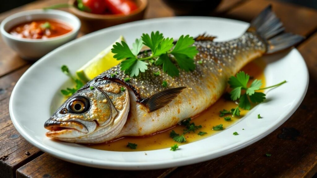 Pla Pao (Gegrillter Fisch in Salzkruste) [CreaTable] – Rezept für ...