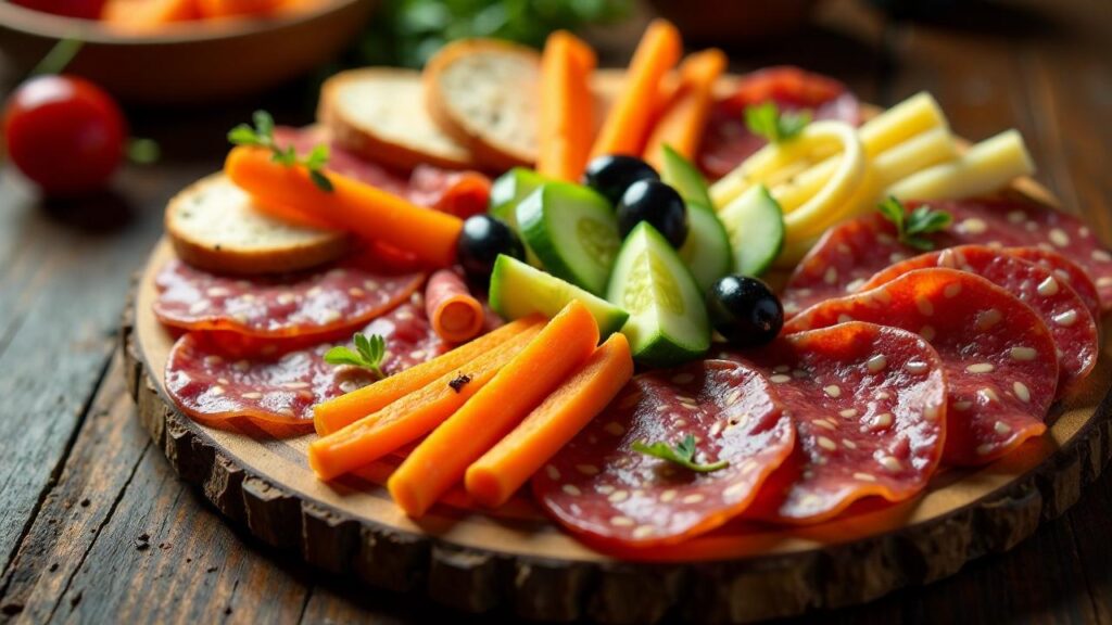 Plato Chapaco: Wurst und Käse-Platte [CreaTable] – Rezept für Anfänger ...